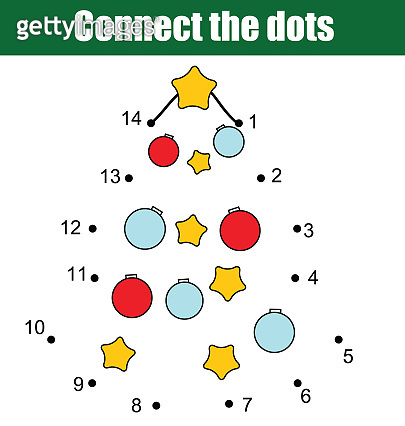 Connect the dots by numbers children educational game. Printable ...