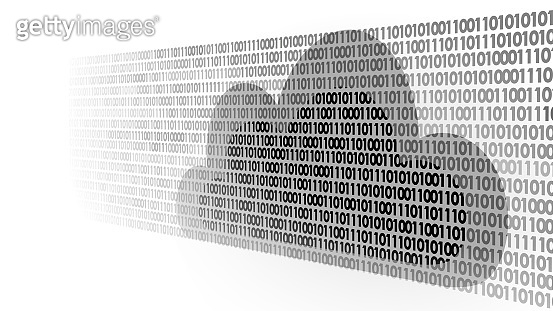 Cloud computing online storage binary code numbers. Big data information future modern internet ...