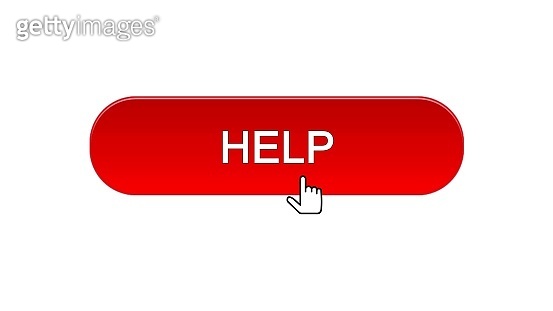 Help Web Interface Button Clicked With Mouse Cursor Red Color Support
