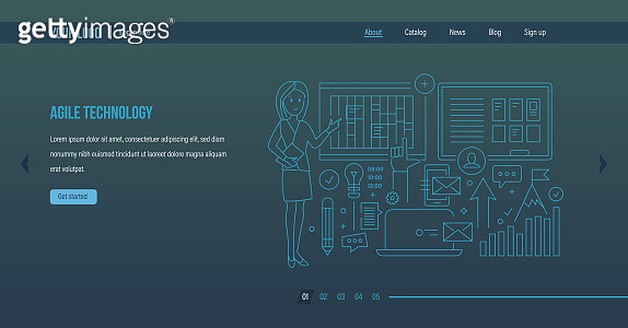 Agile Technology Agile Software Development Planning Of Business Improving Efficiency
