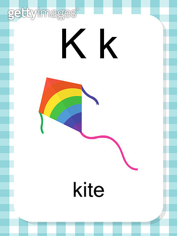 English vocabulary flash card vector for learning and education in ...