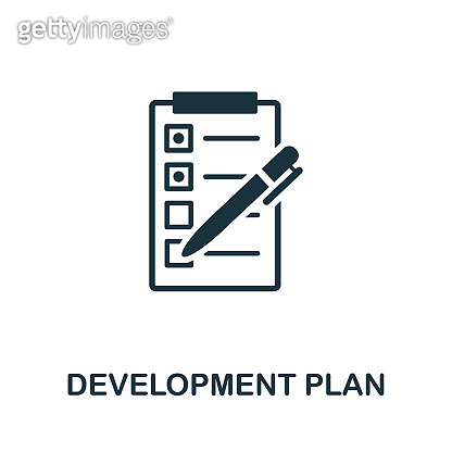 Development Plan icon. Creative element design from programmer icons collection. Pixel perfect ...