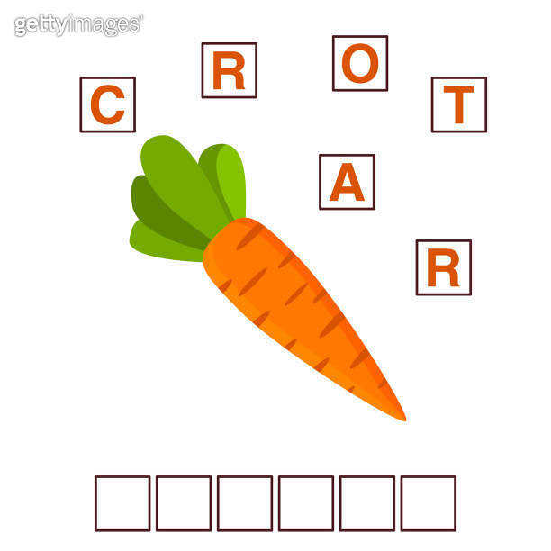 Game words puzzle fresh carrot.Education developing child.Riddle for ...