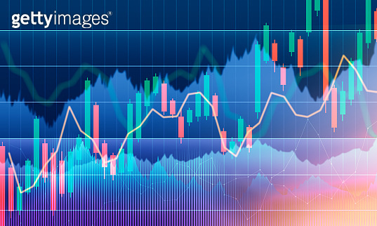Abstract trading table in business technology concepts. (1302302469) - 게티이미지뱅크
