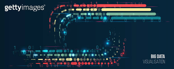 Connection structure. Data array visual concept for website. Big data connection complex. Big ...