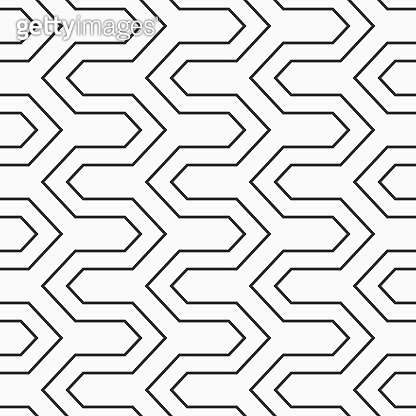 Abstract vector seamless pattern. Hexagonal zigzag geometric pattern. (1428725926) 일러스트, 무료 일러스트 ...