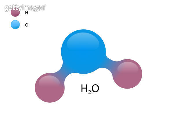 Chemistry Model Molecule Water H2o Scientific Element Formul