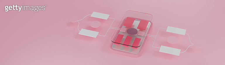 Designer data process development data prototype interface flow chart smartphone application ...