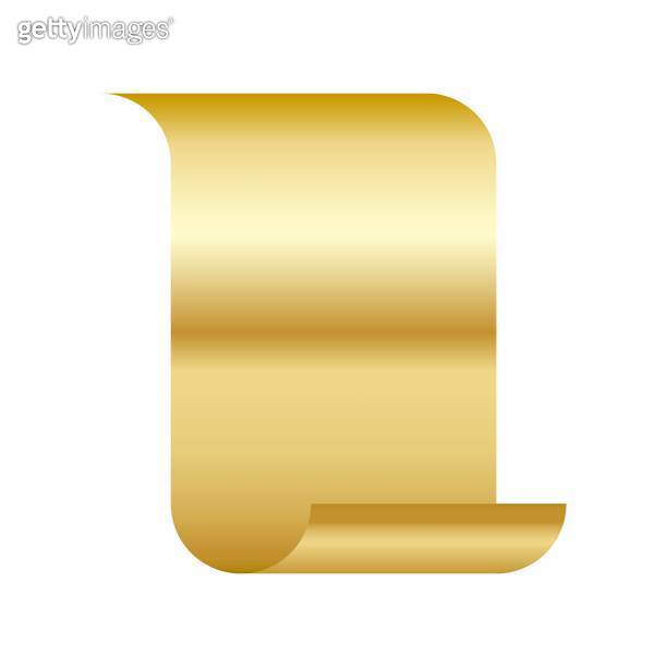 Realistic Papyrus Scroll Mockup Parchment Paper With Old Texture Vector Banner Isolated On