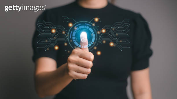 User Authentication System With Biometric Identification Fingerprint Username And Password