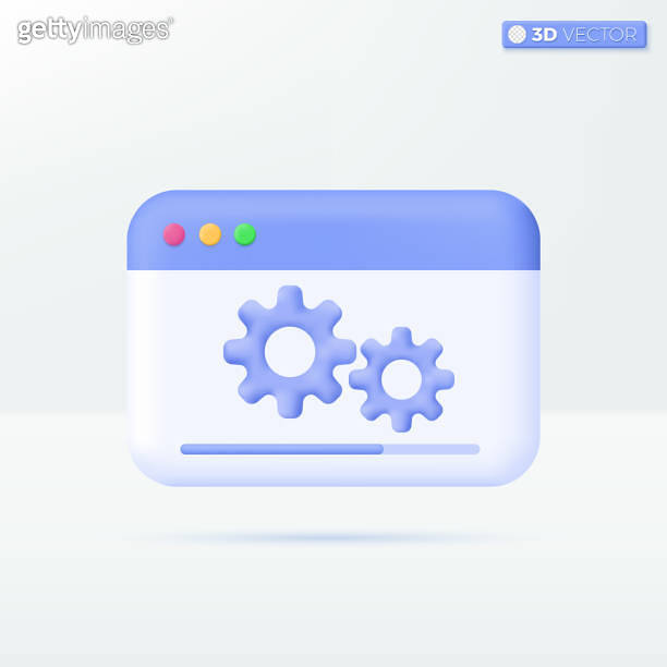 System update icon symbols. Coding language, Web page Development, Programming, Software concept ...