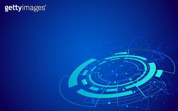 Data Connection Communication Network Information Security Abstract Vector 1474122754 일러스트