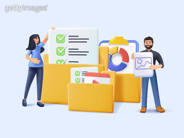 3d Data Storage Predictive Analytics Process Of Using And Processing Data To Forecast Future