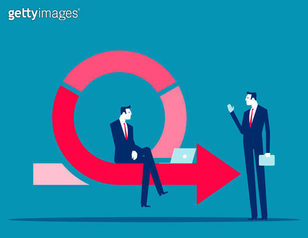 Project Management Work Cycle Agile Development Methodology Vector Illustration 2151200116