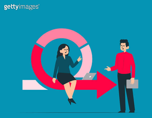 Project Management Work Cycle Agile Development Methodology Vector Illustration 2160854966