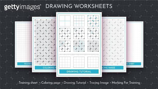 How to Draw a Pattern. Step by Step Drawing Tutorial. Draw Guide ...
