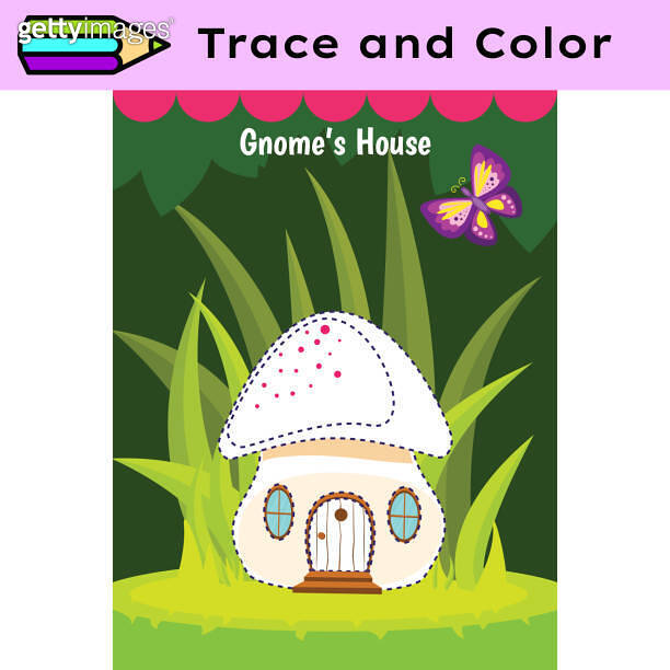 Pen tracing lines activity worksheet for children. Pencil control for ...