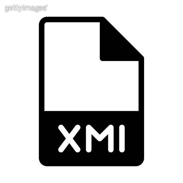 Xml File Type Icon Document Files And Folder Format Symbol Icons In Solid Style 2150687970