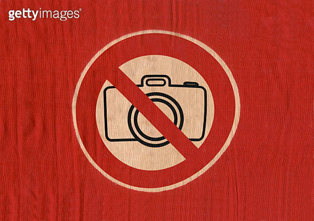 Restricted photography pennant 이미지 (172370701) - 게티이미지뱅크