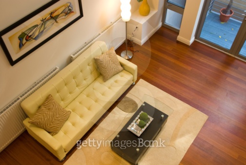 High angle view of household living room (87640991) - 게티이미지뱅크