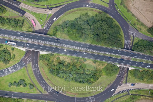 Road junction aerial 이미지 (147657747) - 게티이미지뱅크
