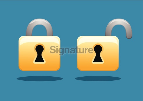 Lock symbols (94998044) 일러스트, 무료 일러스트, 아이콘, 무료 아이콘 - 게티이미지뱅크