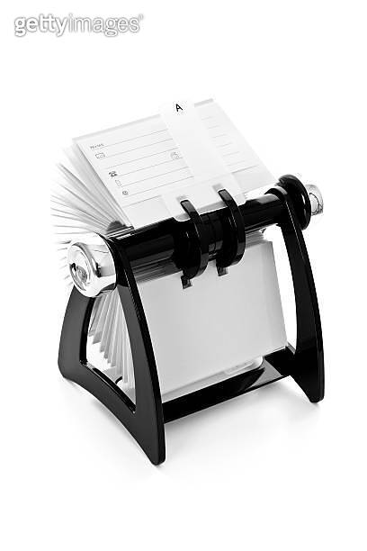 Rotary card file (182376989) - 게티이미지뱅크
