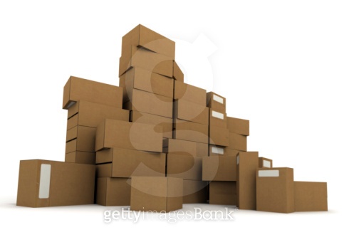 Piles of cartons 이미지 (92168872) - 게티이미지뱅크