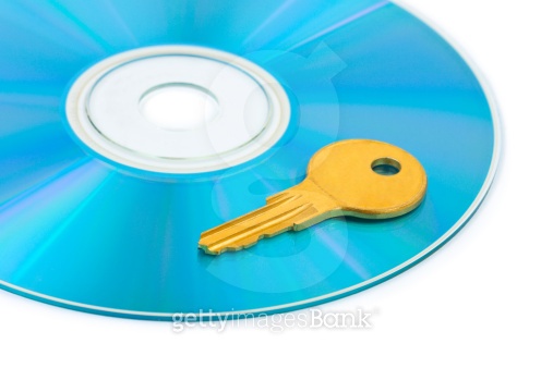 Computer disk and key 이미지 (152496809) - 게티이미지뱅크