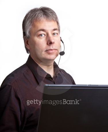 Annoyed Customer Service Rep 이미지 (123463732) - 게티이미지뱅크