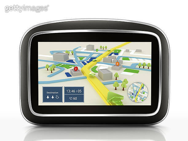 GPS navigation device 이미지 (183769831) - 게티이미지뱅크