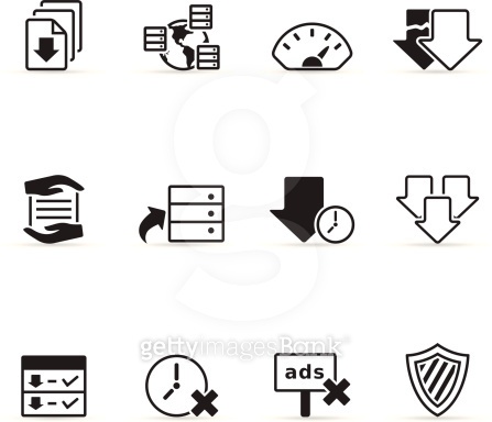 Single Color Icons - File Sharing (147518663) 일러스트, 무료 일러스트, 아이콘, 무료 ...