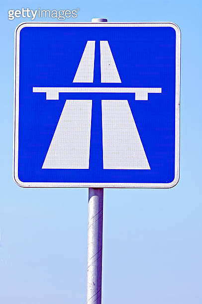 Traffic sign Germany Autobahn 이미지 (178495196) - 게티이미지뱅크