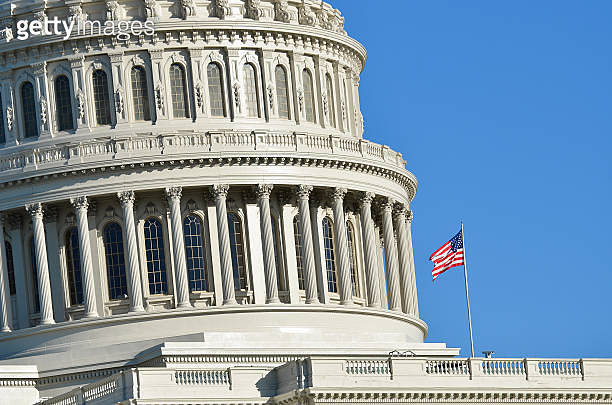 US Capitol building dome detail, Washington DC USA 이미지 (158382603) - 게티 ...