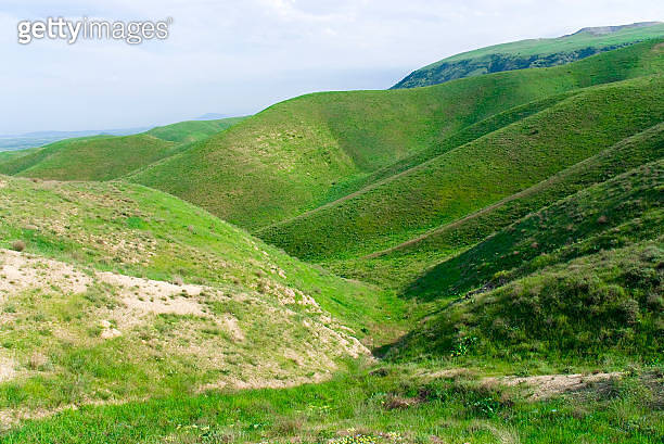 Spring mountains in Turkmenistan Ashgabad (147993019) - 게티이미지뱅크