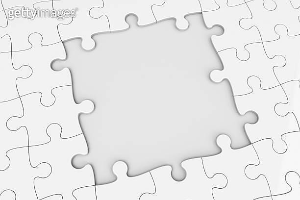 Puzzle square gap 이미지 (178106435) - 게티이미지뱅크