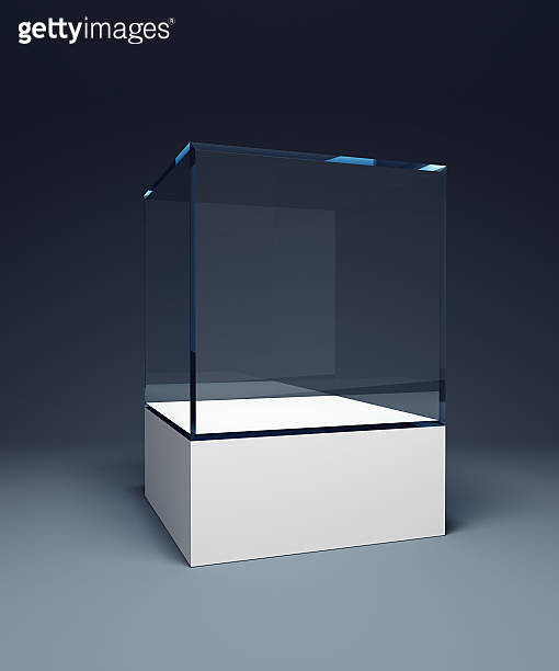 empty display case 이미지 (163923421) - 게티이미지뱅크