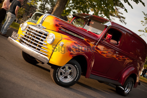 Custom 1947 Mercury Panel Van 이미지 (458720717) - 게티이미지뱅크