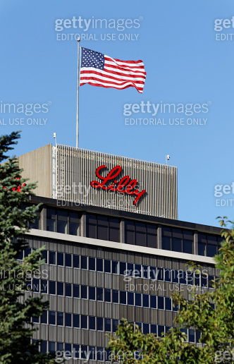 Eli Lilly and Company World Headquarters Building 이미지 (458071425) - 게티이미지뱅크