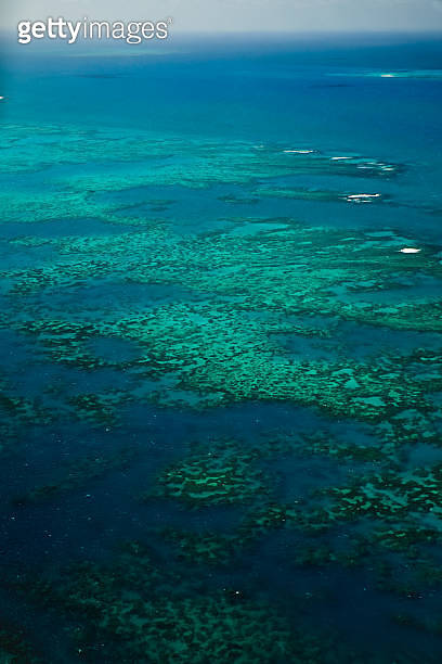 Aerial view of Arlington at Great Barrier Reef Marine Park 이미지 ...