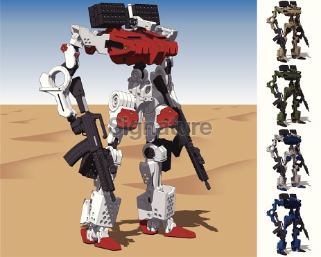 Armored Loader for army(with missile-pod)[front right view] (164477990 ...