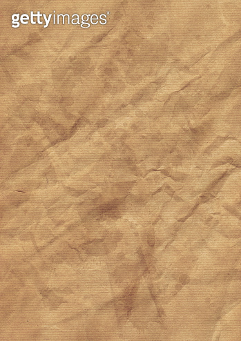 Hi-Res Old Recycle Brown Striped Kraft Paper Wrinkled Grunge Texture ...