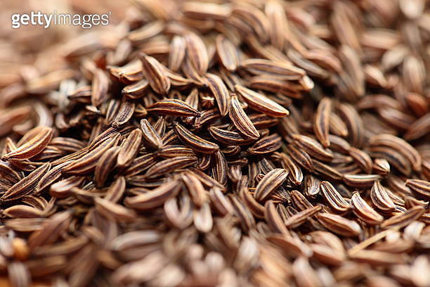 "Cumin seeds texture, full frame background" (177830983) - 게티이미지뱅크