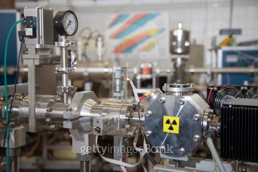 Details of ION accelerator with radiation warning sign 이미지 (186565714 ...