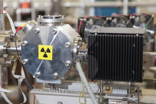 Details of ION accelerator with radiation warning sign 이미지 (186581538 ...