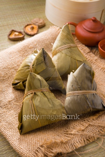 bazhang chinese dumplings, zongzi usually taken during duanwu fe ...