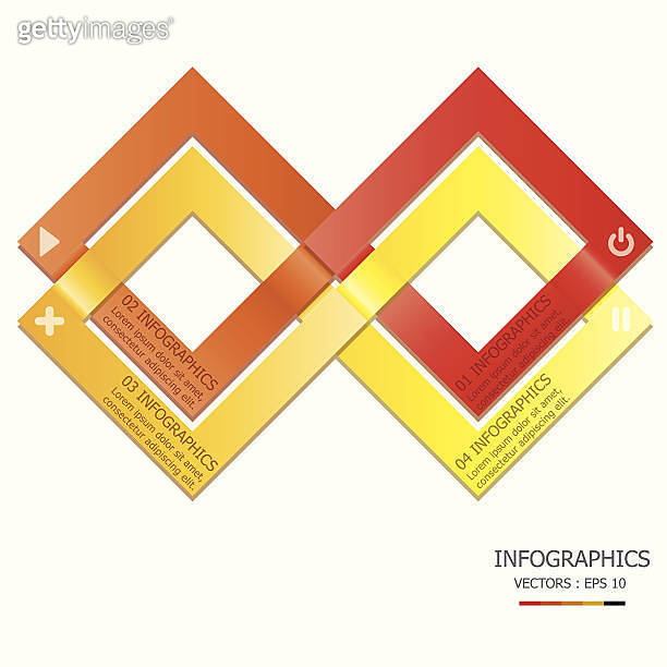 Overlap Infographic Design Template 이미지 (181226201) - 게티이미지뱅크