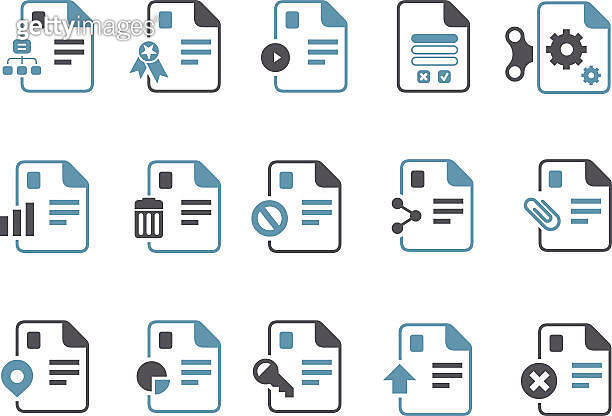 Sheet Icon Set (187428260) 일러스트, 무료 일러스트, 아이콘, 무료 아이콘 - 게티이미지뱅크