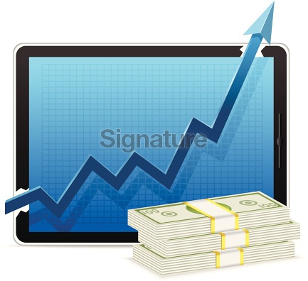 Growth Chart with Money 이미지 (455595197) - 게티이미지뱅크