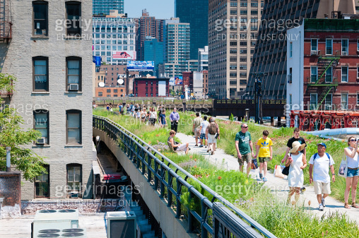The High Line Park New York (458977655) - 게티이미지뱅크